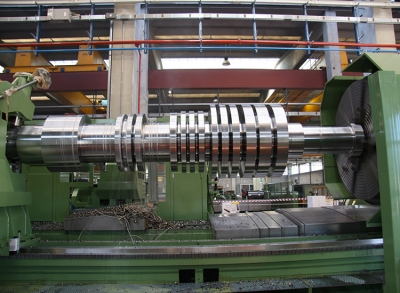 HP TURBINE SHAFT - Ring Mill SpA